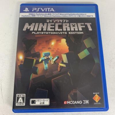 PS VITA Minecraft PlayStation Vita Edition "good" Japan Used | eBay