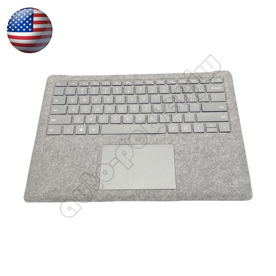 For Microsoft Surface 1st 2nd 1769 Palmrest Backlit Keyboard Touchpad ...