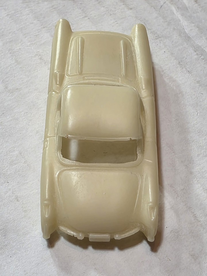 1960 Corvette Hardtop T-Jet mount HO Scale Resin Slot Car Body TYCO ...