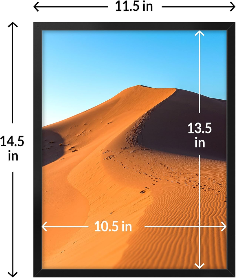 Lavie Home 11X14 Picture Frame for Wall Display, 11 X 14 Black Picture ...