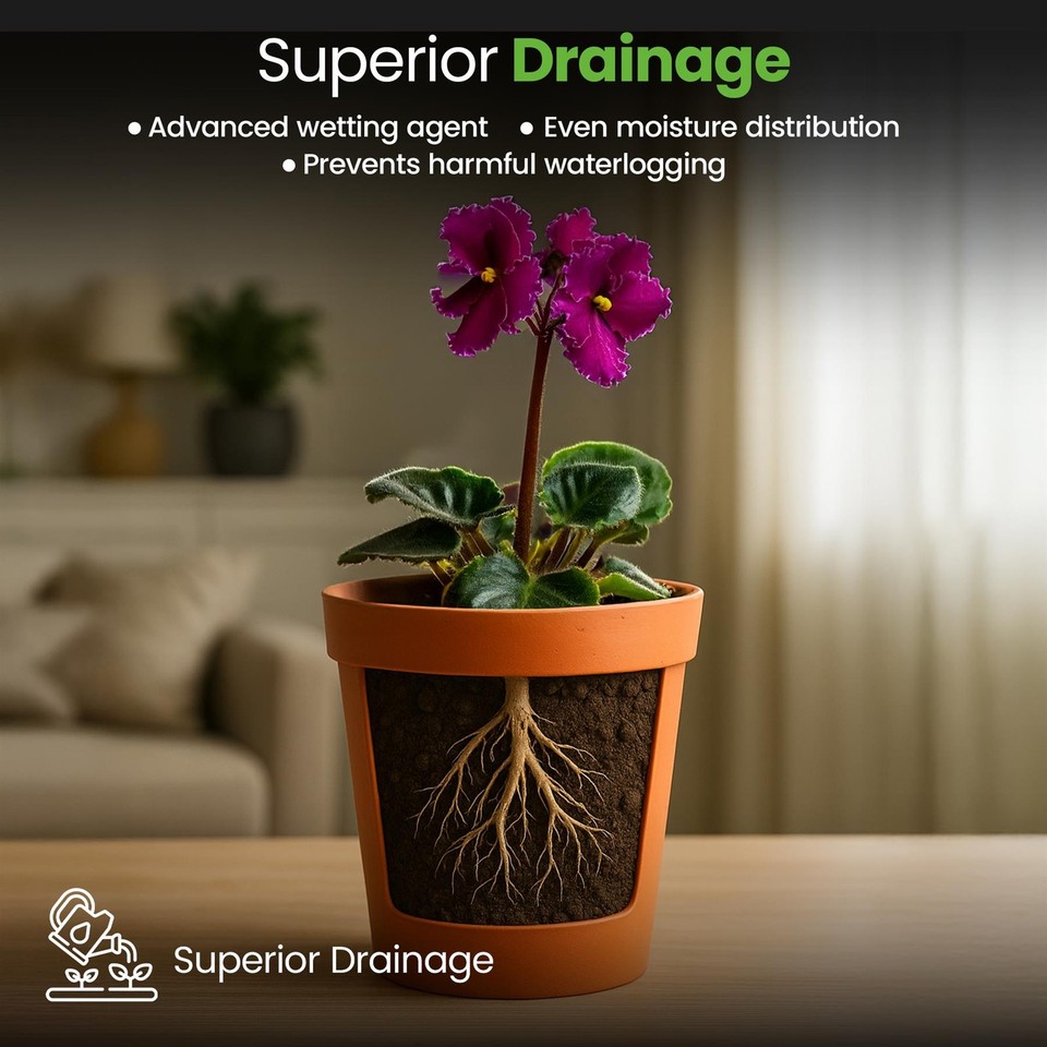 Houseplant Potting Mix Indoor Plant Soil House Plant Compost with Added ...