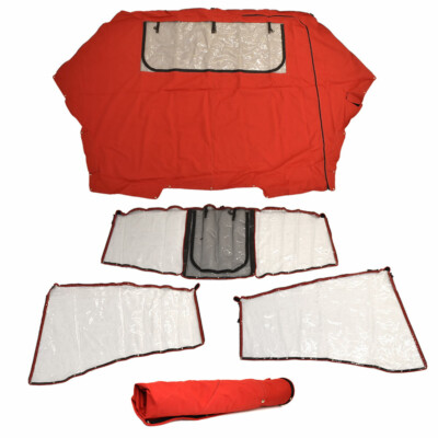 Cruisers Boat Enclosure Curtains V2680705 | AZ258 Bow Cover Red (Kit ...