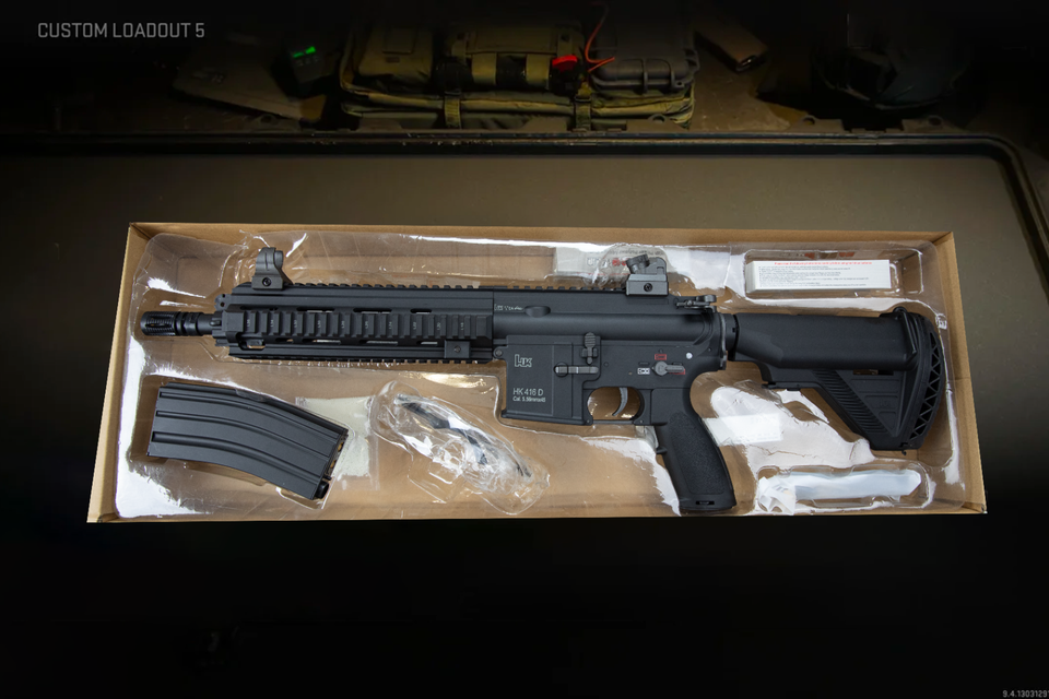 HK416D V4.0 Full Metal MOSFET + 11.4v Gel Blaster | eBay