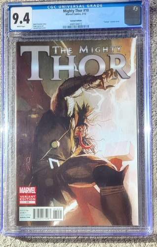MIGHTY THOR #10 CGC 9.4 Parel 1:50 Venom variant 2012 | eBay