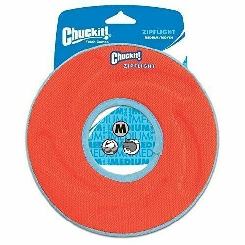 Petmate Chuckit 18100 Zipflight Disc Dog Toy Assorted Color Medium for ...