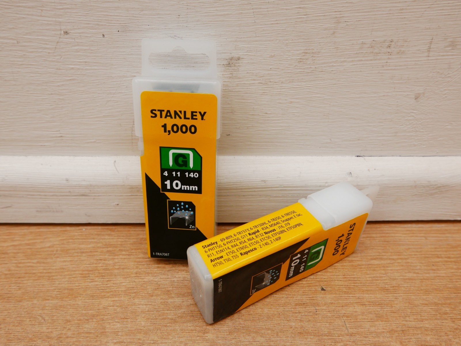 2000 X 10MM STANLEY TYPE G ARROW T50 140 STAPLE TACKER STAPLES TRA706T ...