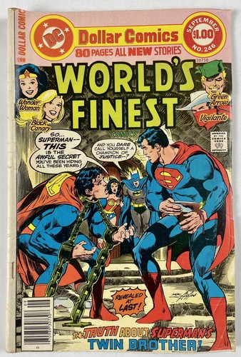 World's Finest Comics #246 Superman Batman Green Arrow Wonder Woman ...