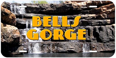 Bells Gorge Waterfall Australia Novelty Car License Plate | eBay
