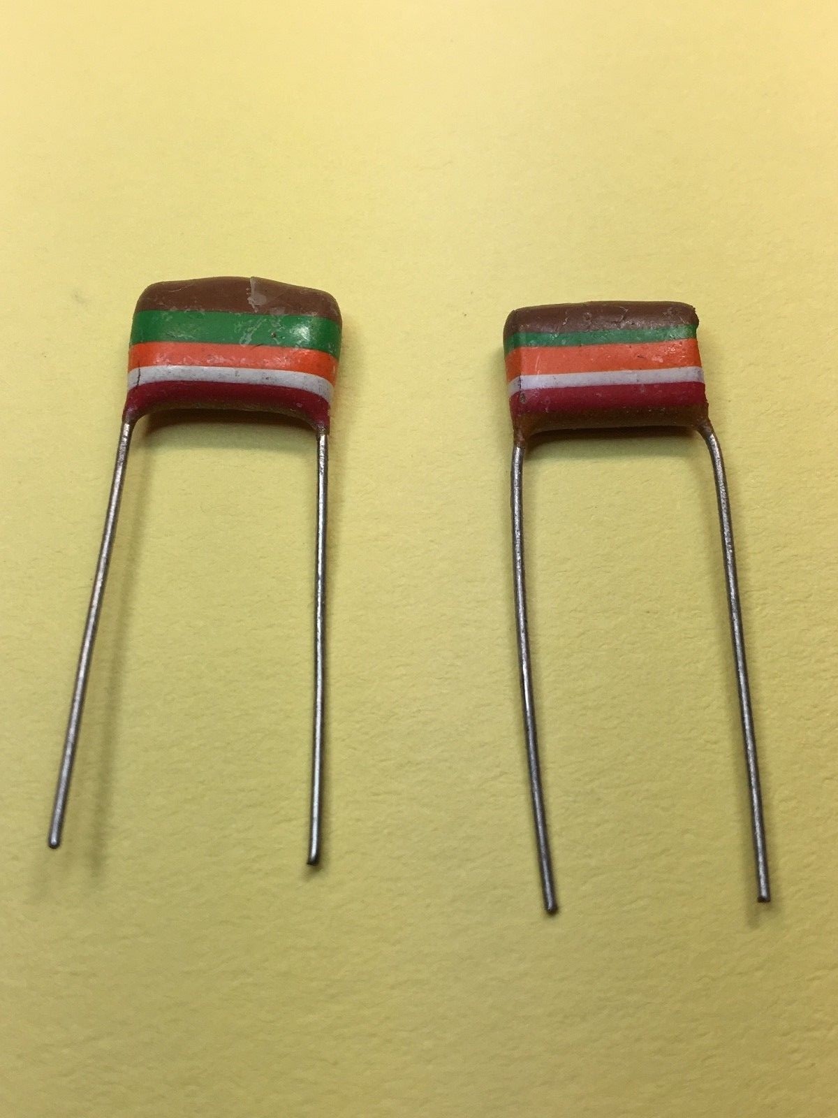 TEN (10) .015uf 250v Mullard C280 Tropical Fish Capacitors | eBay