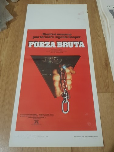 DEADLY FORCE original italian SMALL poster 1983 Wings Hauser Joyce ...