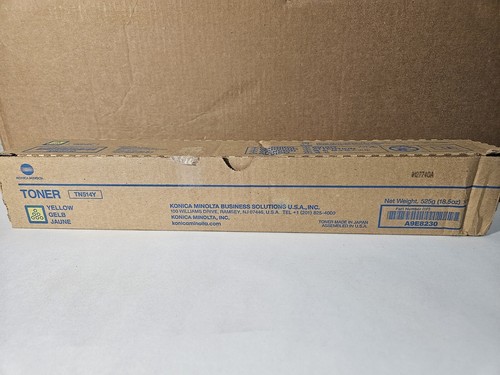 KONICA MINOLTA TN514Y TN-514Y YELLOW TONER CARTRIDGE A9E8230 - NEW | eBay