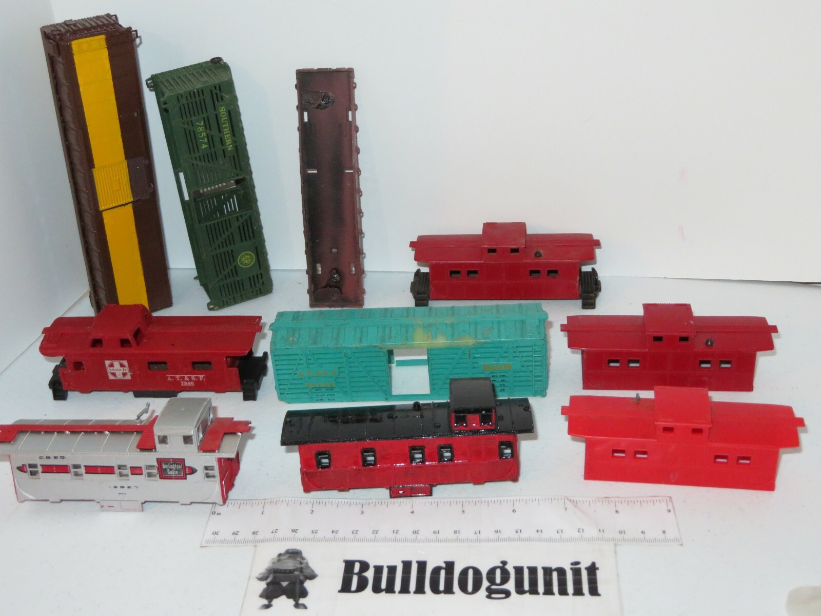 Lot of 10 Assorted Bachmann Ho Scale Train Railroad Car Parts Model | eBay