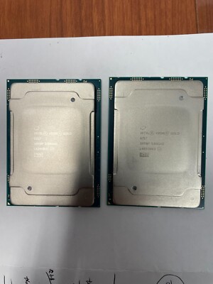 Lot of 2 Intel Xeon Gold 5217 SRFBF @ 3.00GHz 8-Core Server Processor ...