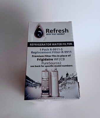 Refresh Refridgerator Water Filters R9911-S For Kenmore And Frigidaire ...