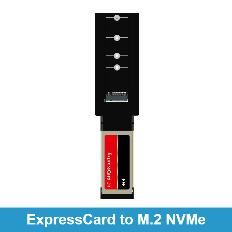ExpressCard to M.2 NVMe Adapter Express Card 34mm slot to M.2 Converter ...