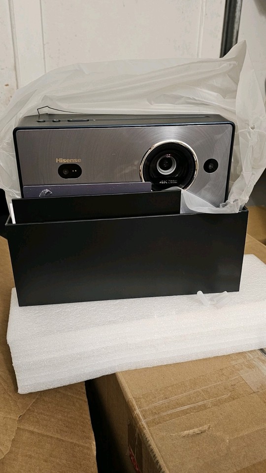 Hisense C1 4K UHD Triple Color RGB Laser Portable Mini Projector Dolby ...