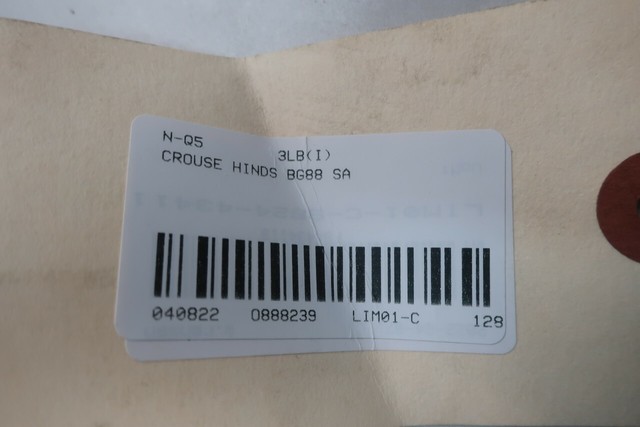 Crouse Hinds Bg88-sa Rqaus1 BG88SA for sale online | eBay