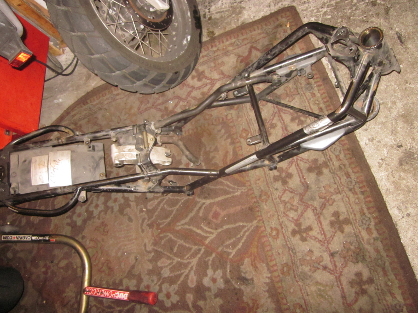 Ducati monster frame papers carbureted 2000 2001 | eBay