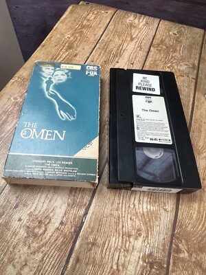 The Omen (1976 VHS) Fox Selections Video Movie Gregory Peck Lee Remick ...