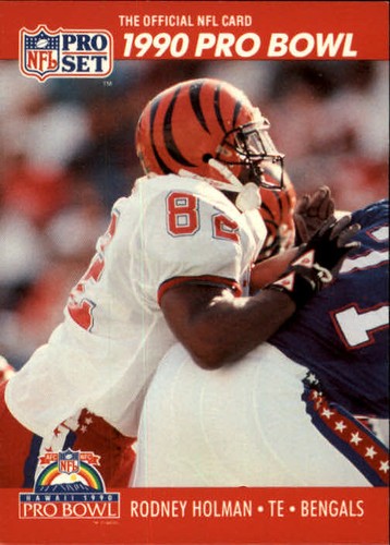 1990 Pro Set Football Card #344 Rodney Holman PB | eBay