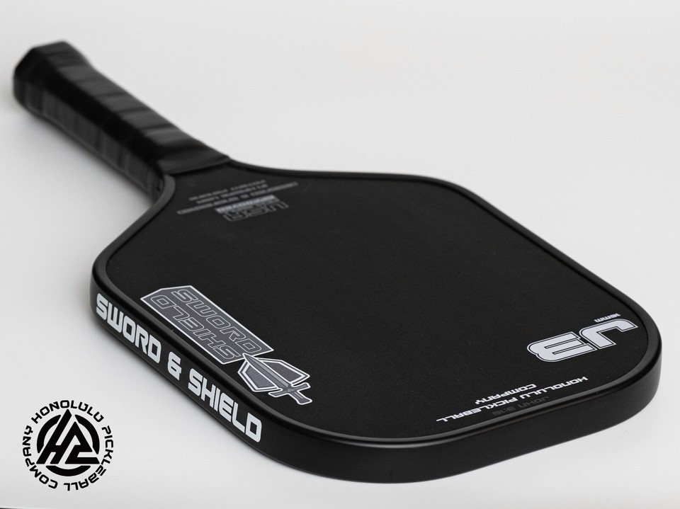 HONOLULU PICKLEBALL COMPANY SWORD & SHIELD J3 PADDLE TORAY CARBON FIBER ...