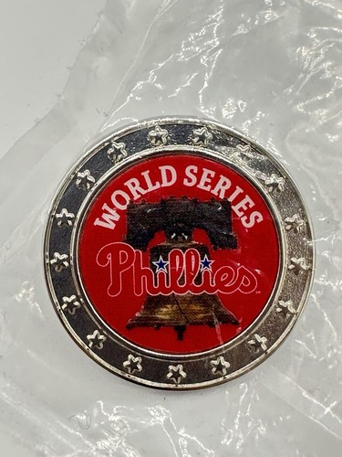 2022 PHILADELPHIA PHILLIES MLB World Series Press Pin. MINT! Original ...