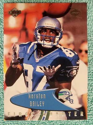 1999 COLLECTOR'S EDGE KARSTEN BAILEY #133 SEATTLE SEAHAWKS | eBay