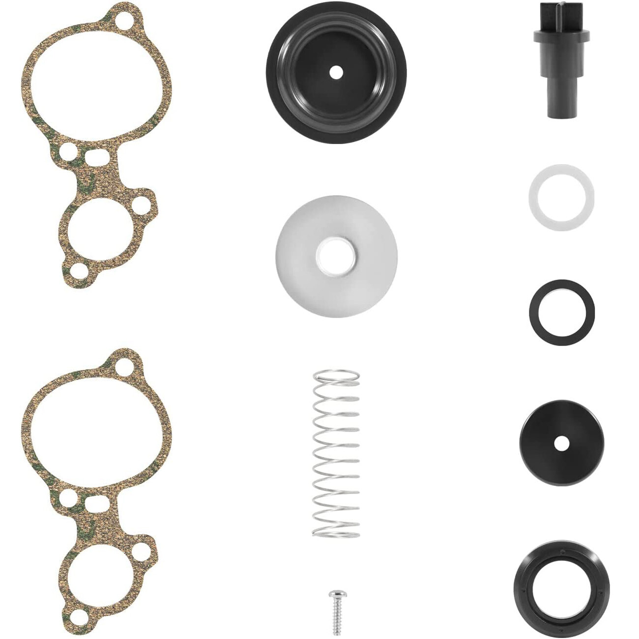 803062T1 Poppet Valve/Diaphr Kit for Mercury 135-200hp 2.0L 2.5L V6 ...