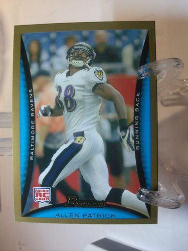 2008 Bowman Gold Football Card #193 Allen Patrick (93857) | eBay