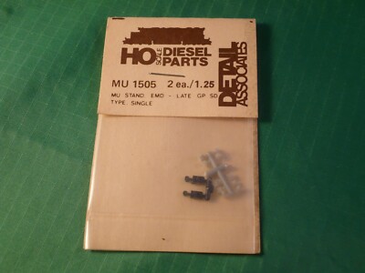 Detail Associates HO #1505 MU Stands - Late GP/SD -- Single pkg(2) | eBay