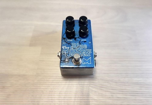 Menatone Blue Collar Overdrive 2012 Used Guitar Effect Pedal PTP Build ...