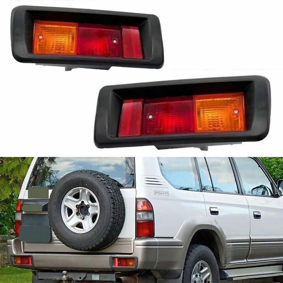 1 Pair Rear Bumper Light Tail Lamp 81550-60440 For Toyota Prado J90 95 ...