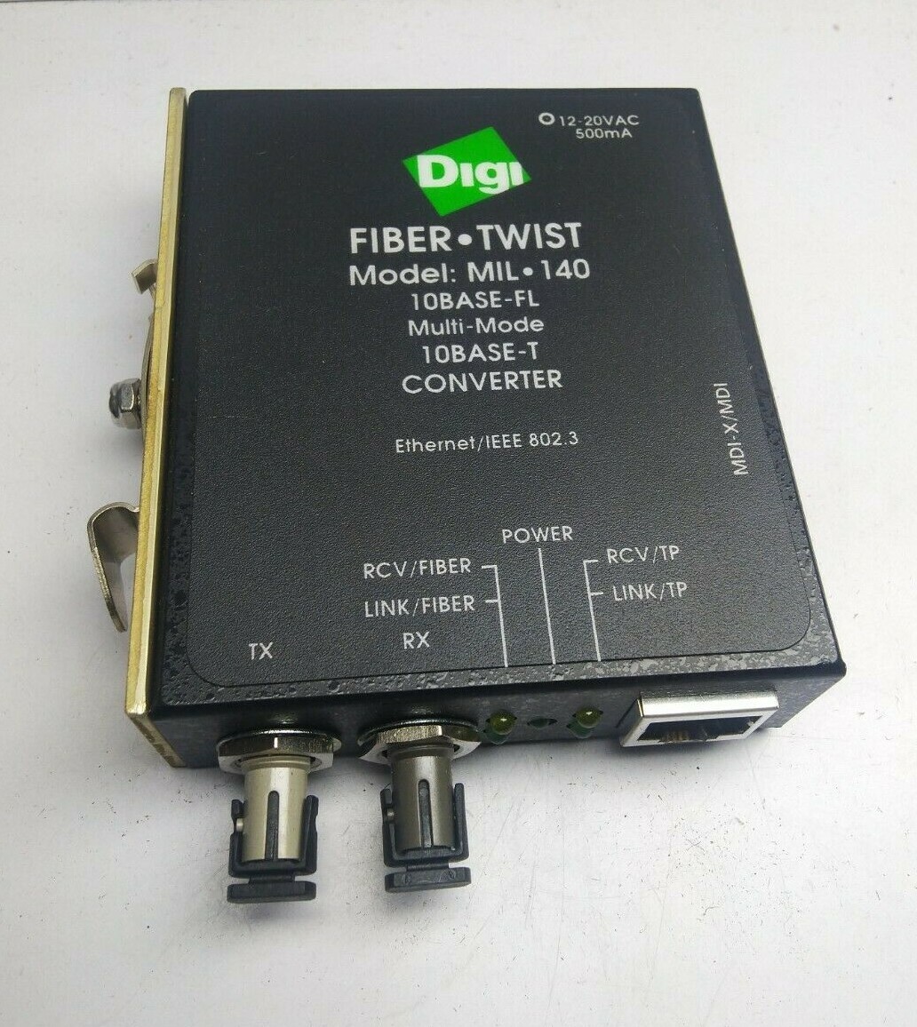 Digi Fiber Twist Duplexer Converter Mil-140 MIL140 for sale online | eBay