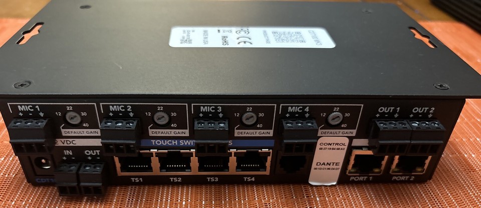 Clock Audio Dante/AES67 transporter CDT100 MK3 | eBay