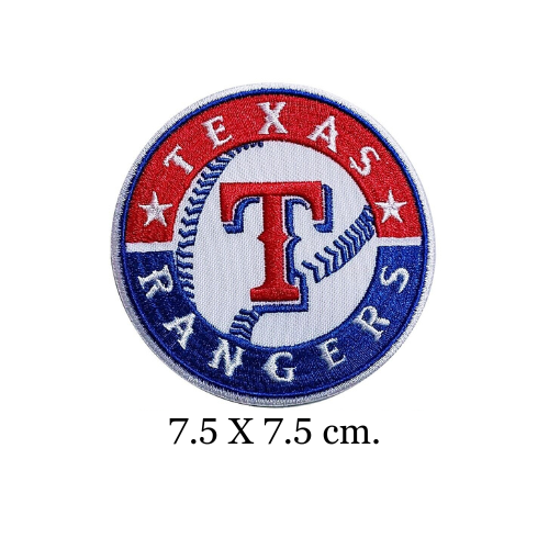 TEXAS RANGERS MLB 7.5x7.5cm Patches Logo Iron on, sewing on Clothes | eBay