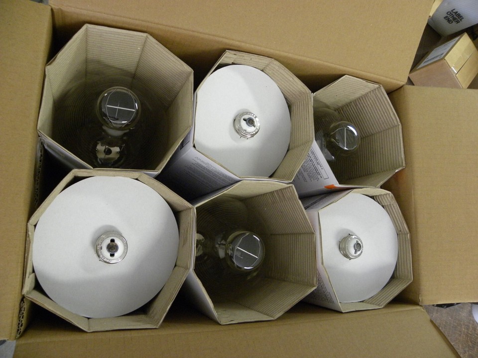 (6-Pack) Sylvania M1000U BT56 Metal Halide 1000W Lamp Light Bulb M47/E ...