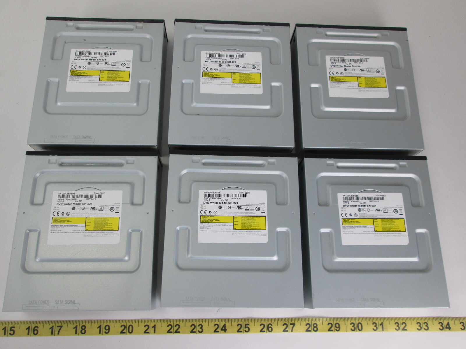 Lot of 6 Toshiba Samsung DVD Writer Super WriteMaster Multi Recorder SH ...