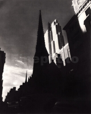 1935 Original NEW YORK CITY Church Architecture NICKOLAS MURAY Photo ...