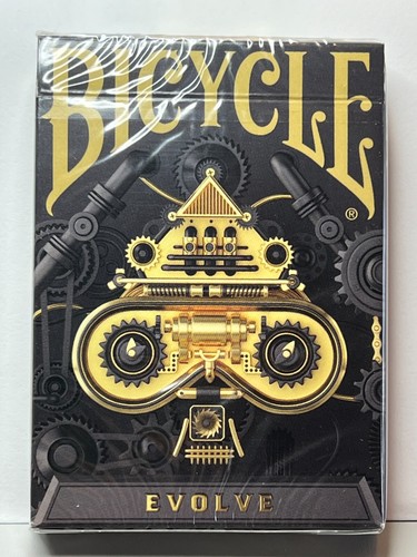 Evolve (Gold) [Bicycle] - Playing Cards - #233 of 288 | eBay