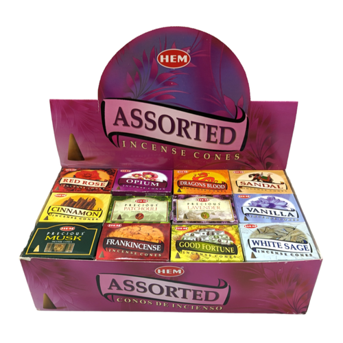 Hem Assorted Incense Cones - 120 Cones Total | eBay