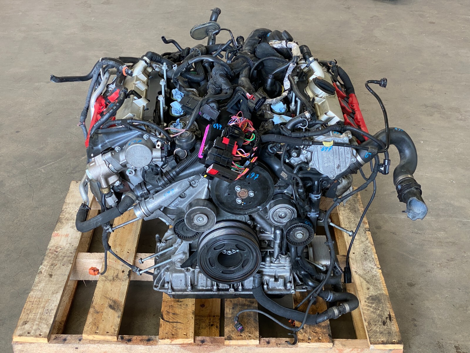 2012-2015 AUDI A7 3.0L SUPERCHARGED ENGINE MOTOR BLOCK ASSEMBLY OEM ...