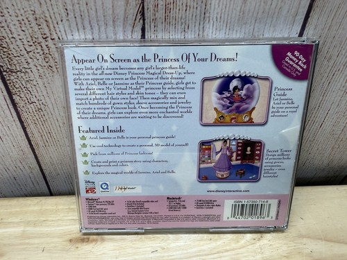 Disney Princess Magical Dress Up [video game] CD-ROM Age 5+ Complete ...