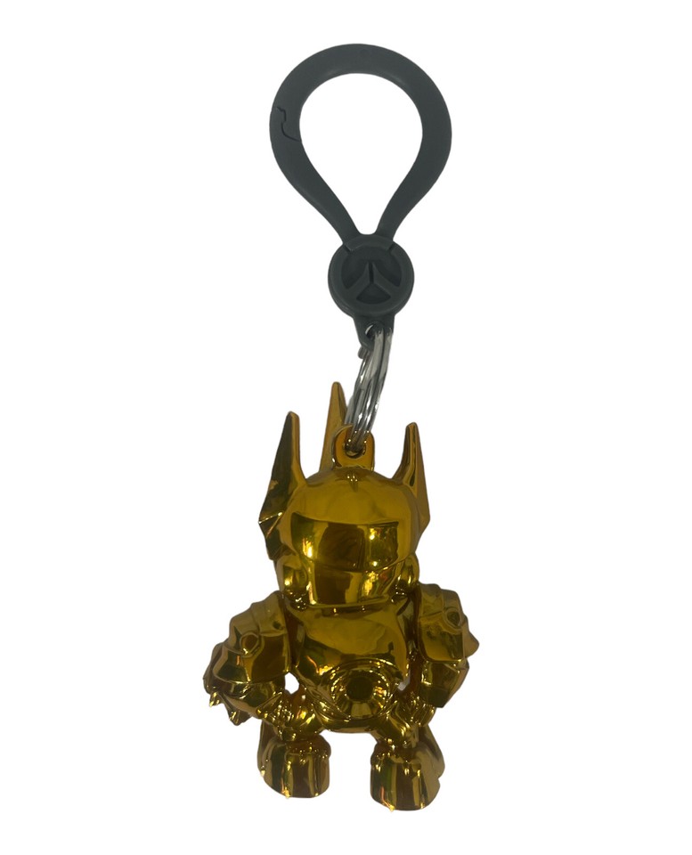 Overwatch Gold Reinhardt Variant Chase Backpack Hanger Keychain Xbox ...