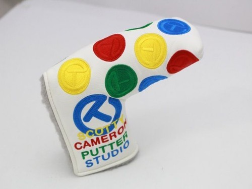 Scotty Cameron Dancing Circle T putter head cover White Rare Mint from ...
