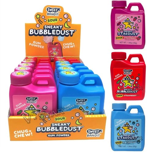 Sweet Bandit Sour Sneaky Bubbledust Blue Raspberry Tutti Frutti ...