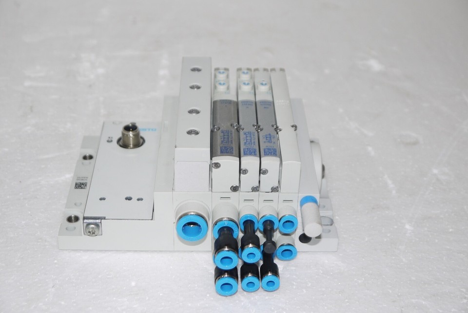 Festo 575667 MPAL-VI Modular Solenoid Valve Terminal w/ Push ...