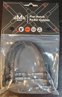 8" Flat Patch Petal Cables 3 Pieces by Maka | eBay