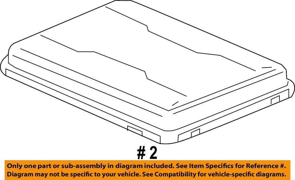 2014-2015 SILVERADO SIERRA UNDER HOOD FUSE BLOCK COVER LID NEW GM ...