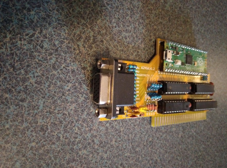 Apple II V2 ANALOG VGA & Z80 PCPI Applicard Softcard PicoPal IIe as ...