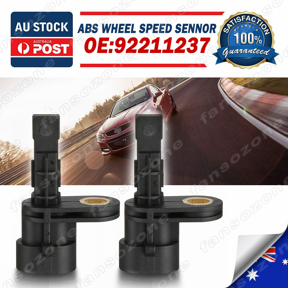 2x For Holden Commodore VE Statesman WM Rear ABS Wheel Speed Sensor ...